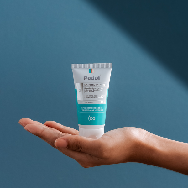 Kit Podol 3 Aplicações (Amolecedor + Hidratante + Espátula)