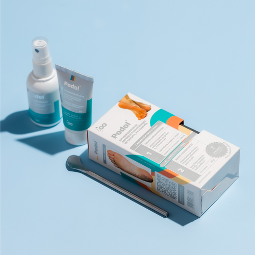 Kit Podol (Amolecedor, Hidratante e Espátula)