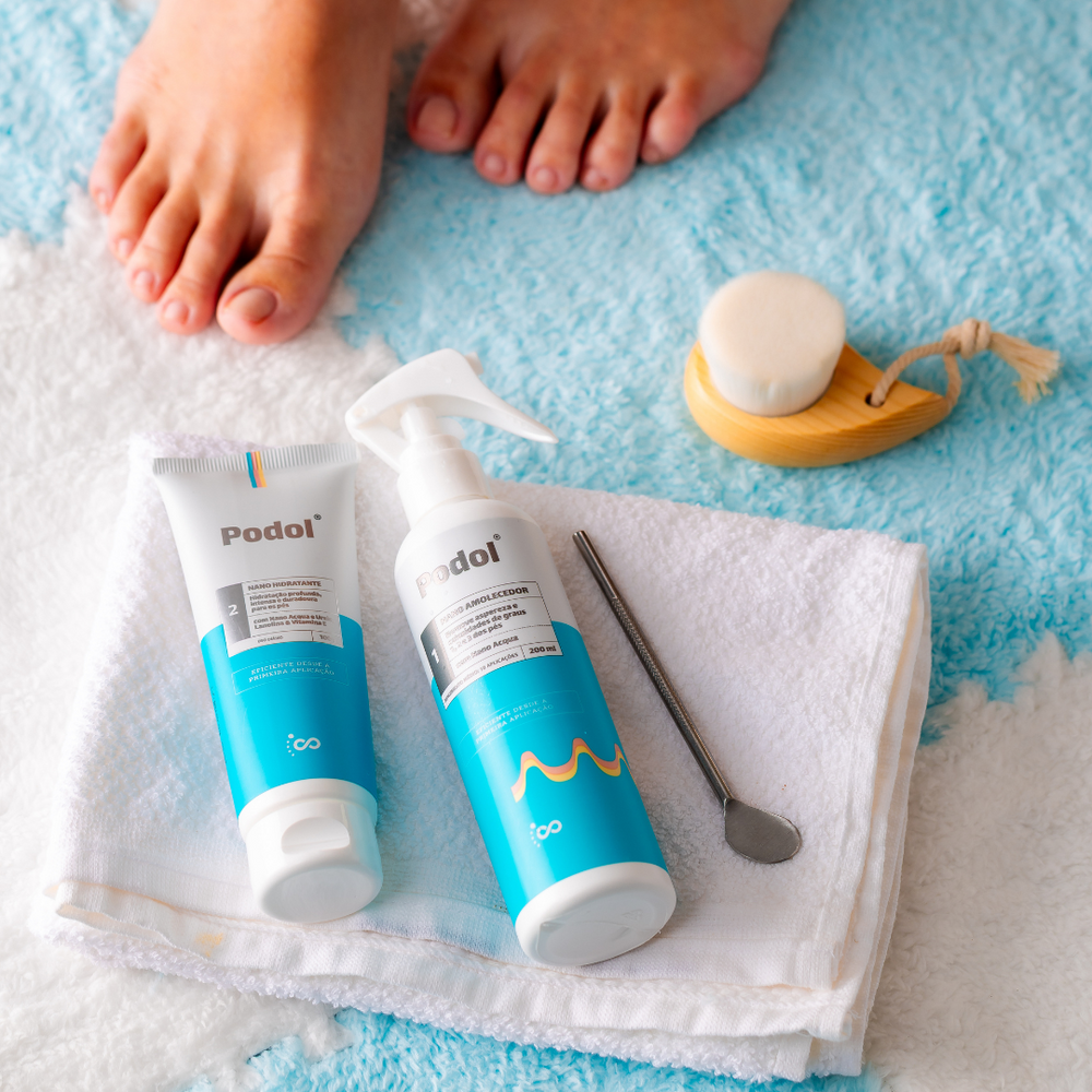 Kit Podol (Amolecedor, Hidratante e Espátula)